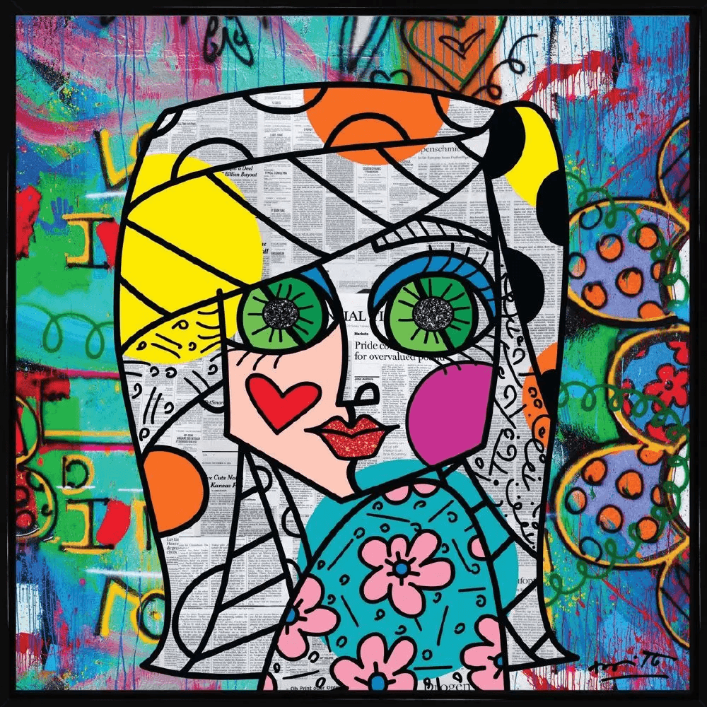 Artist Romero Britto Debuts New Graffiti Collection Exclusively to the ...